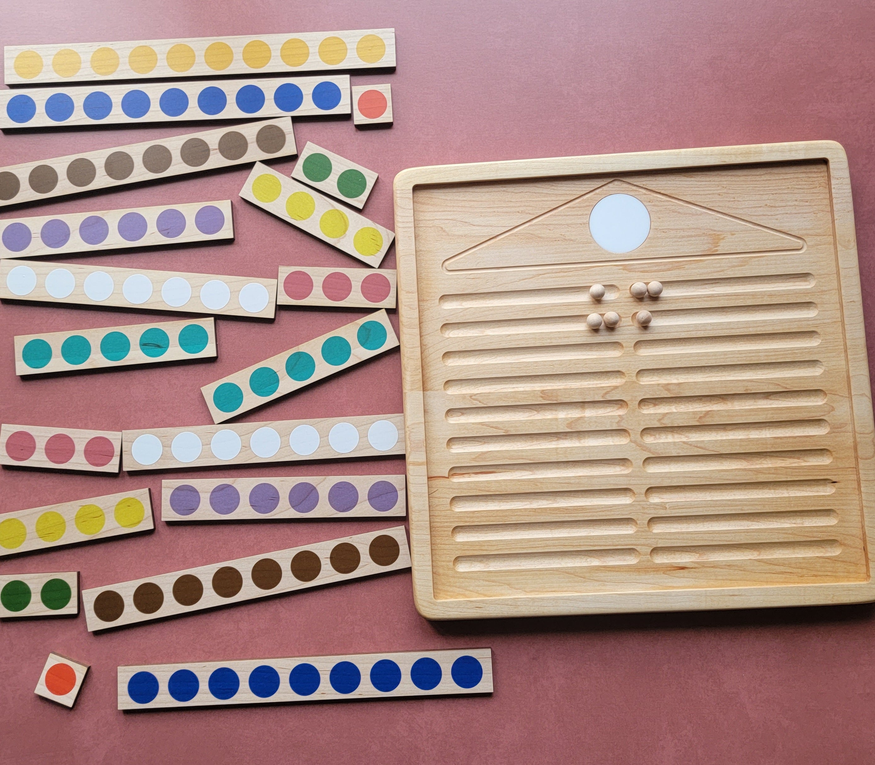 Montessori bead house - Number bonds - Number decomposition- Kindergar ...
