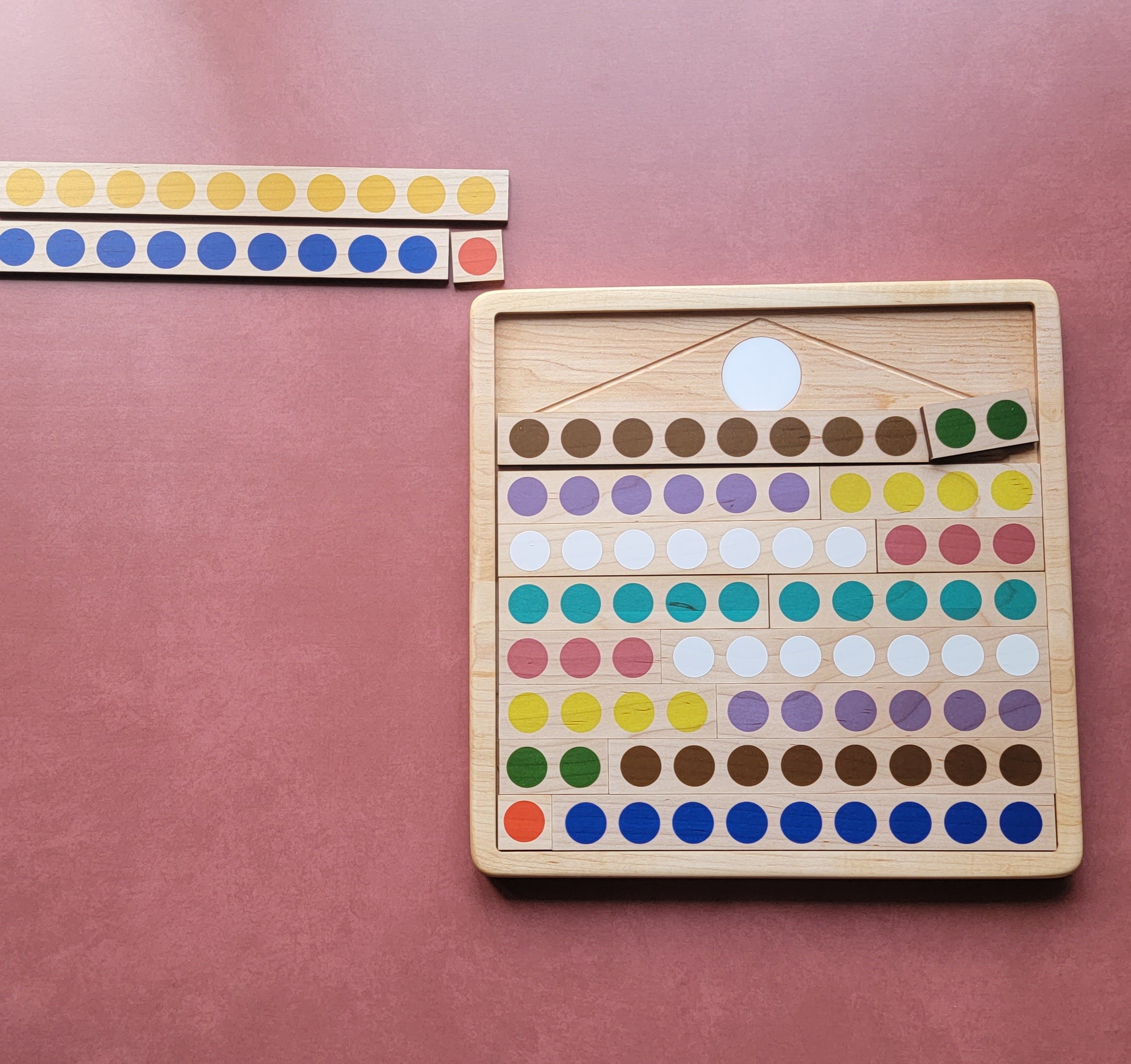 Montessori bead house - Number bonds - Number decomposition- Kindergar ...