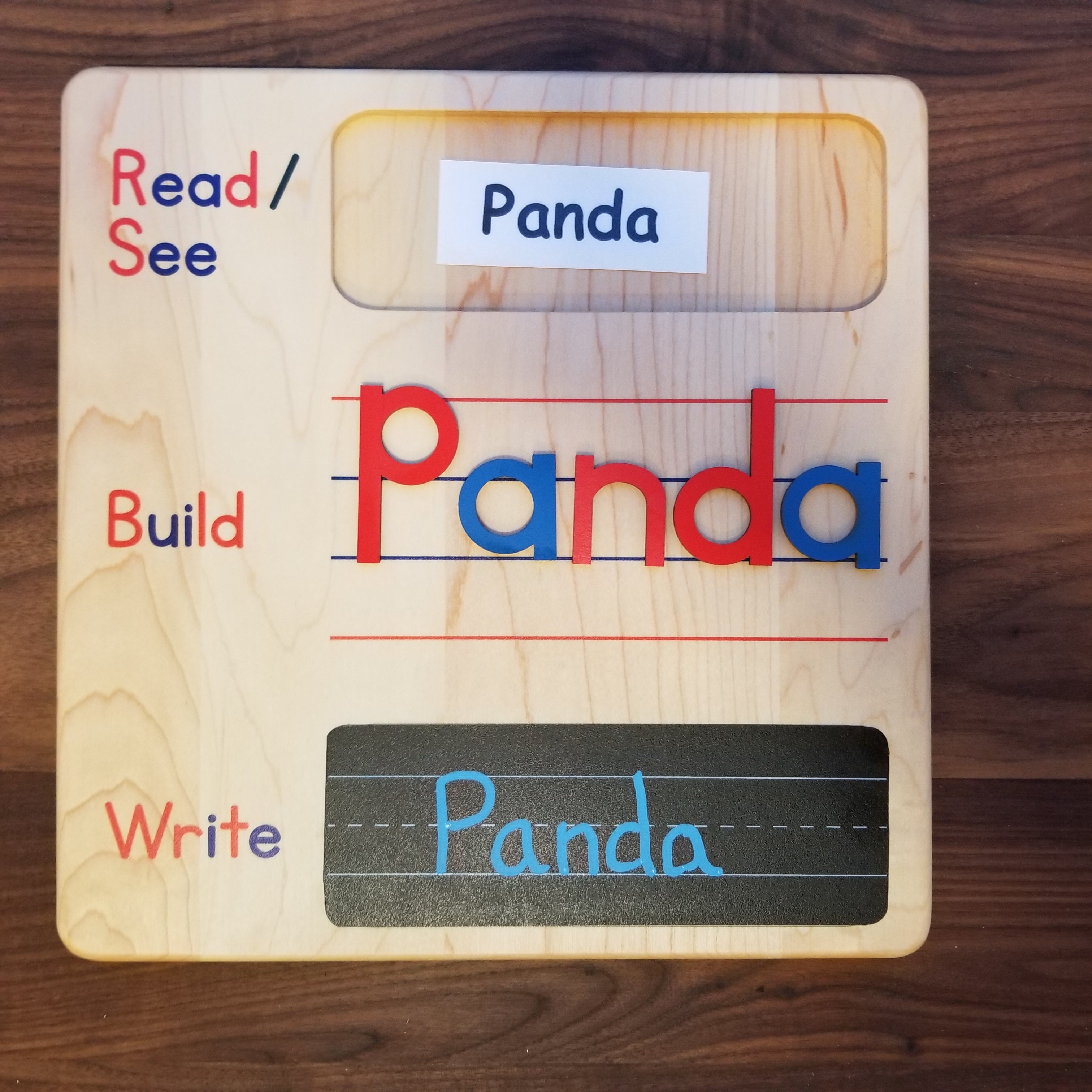 Chalkboard Read build write board - spelling board - writing board - C ...