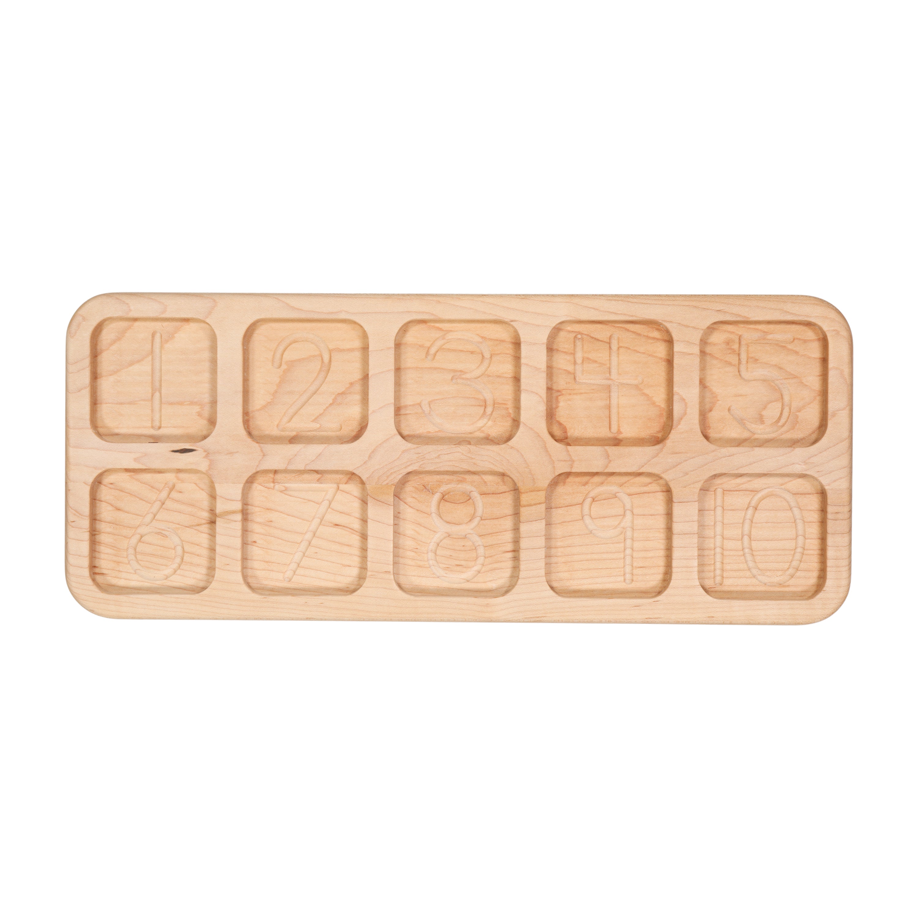 Large 10 frame with engraved number - Ten frame – MirusToys