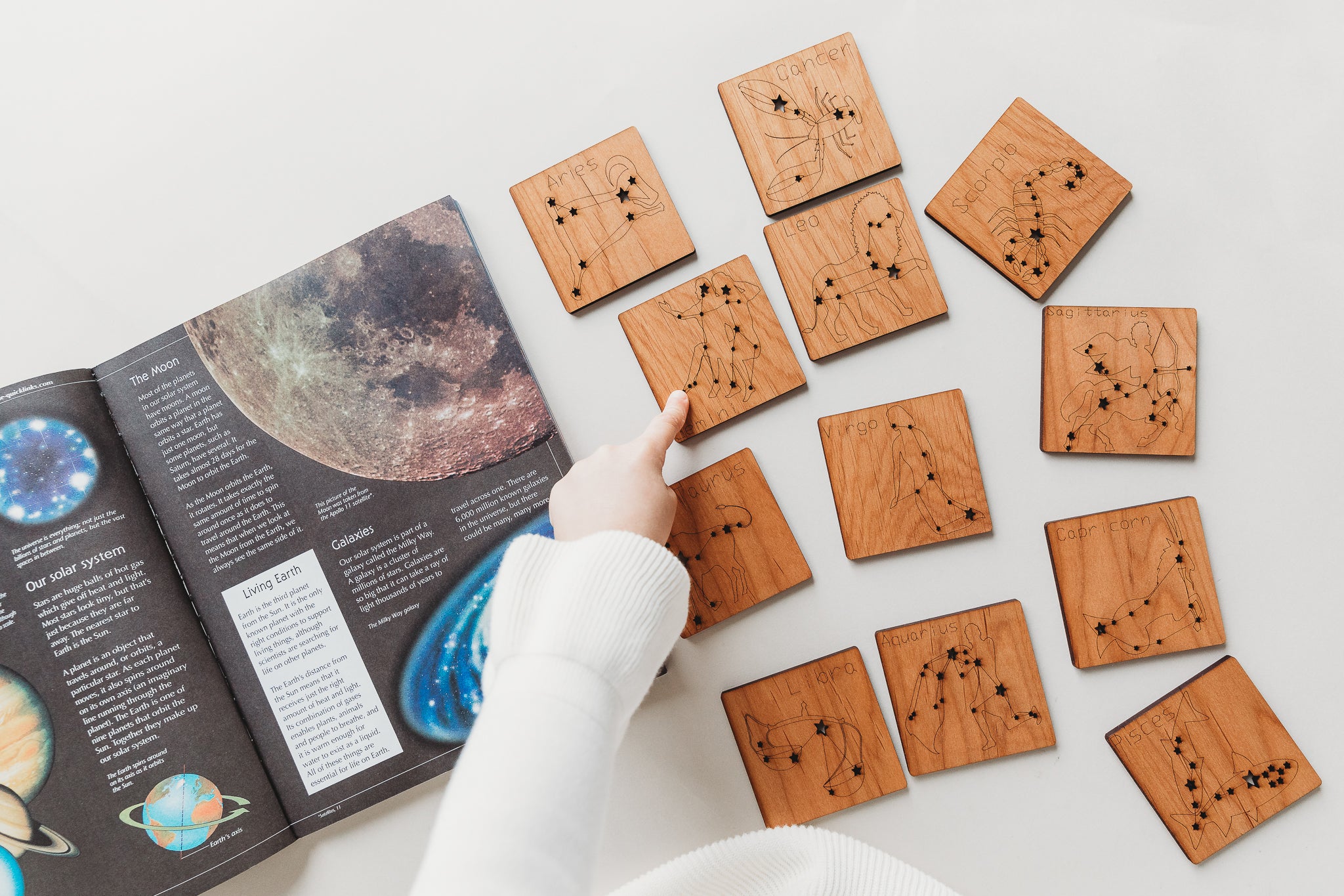 Constellation tiles, Star learning set – MirusToys