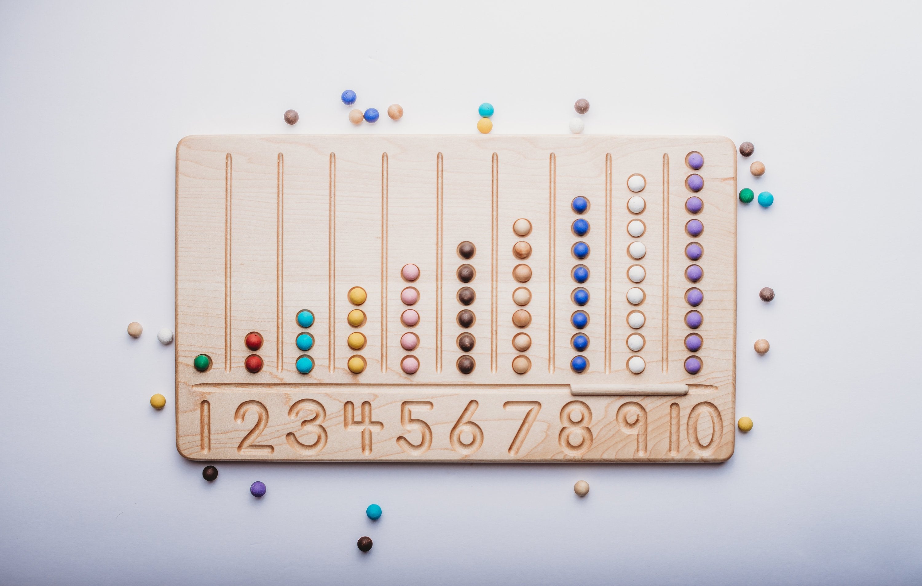 SECONDS/IMPERFECT Number Counting Board 10 board – MirusToys